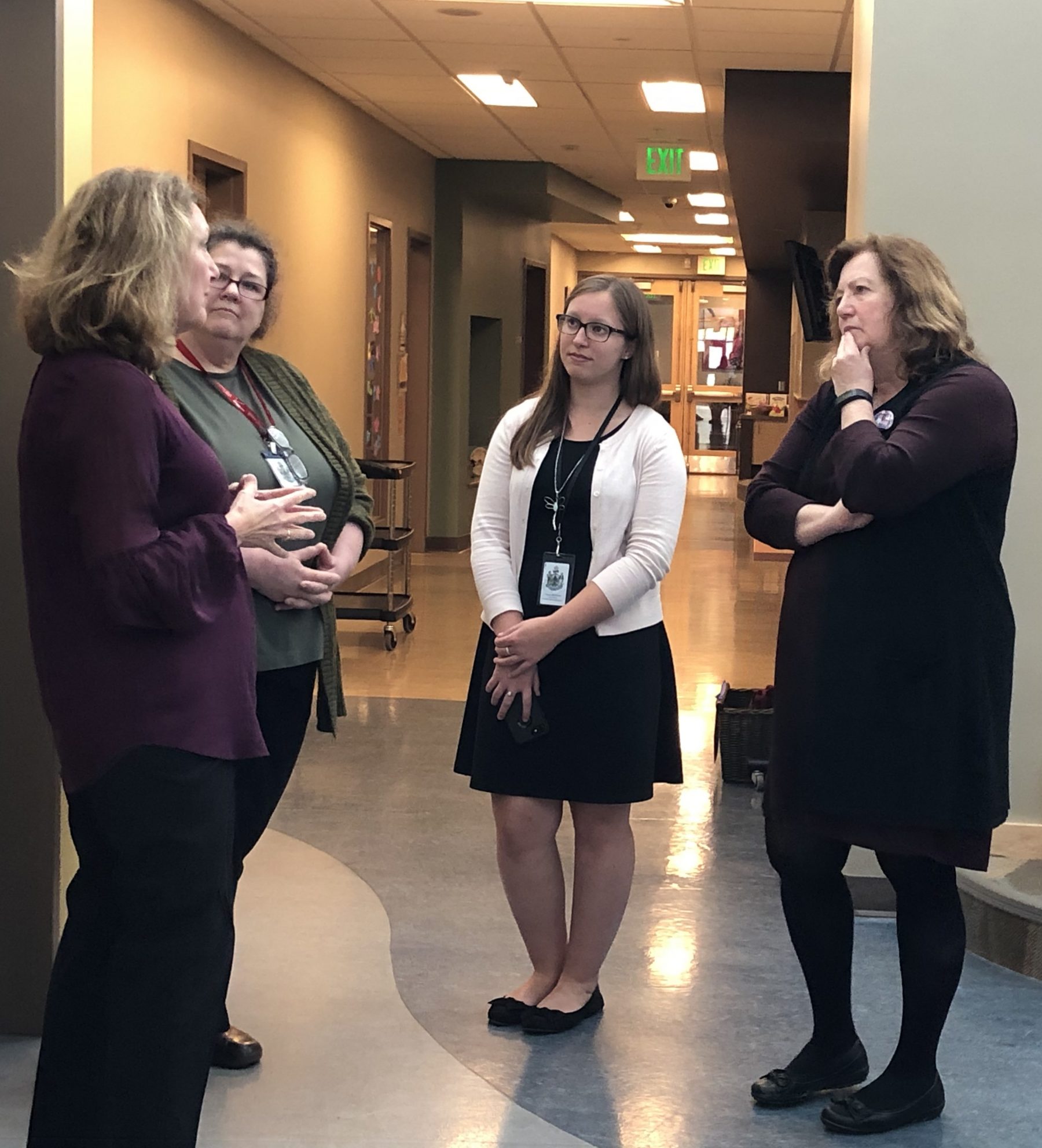 Commissioner and Staff at Educare - Educare Central Maine